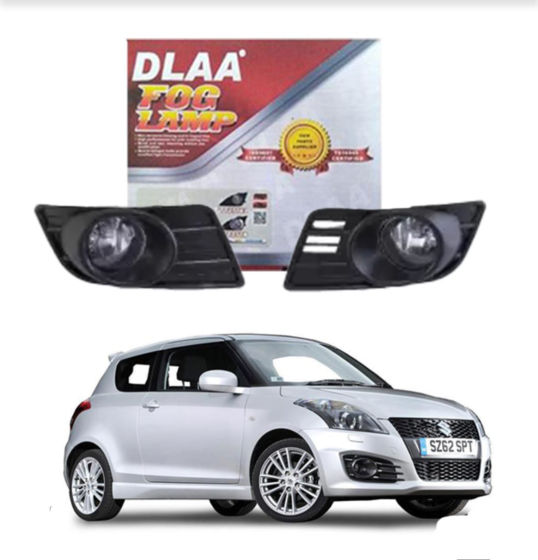 Suzuki Swift DLAA Fog Lamps Bumper Light with Trim Cover | Swift Fog L ...