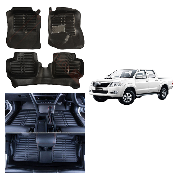 Toyota Vigo 5D Floor Mats For All Models – Auto Craft
